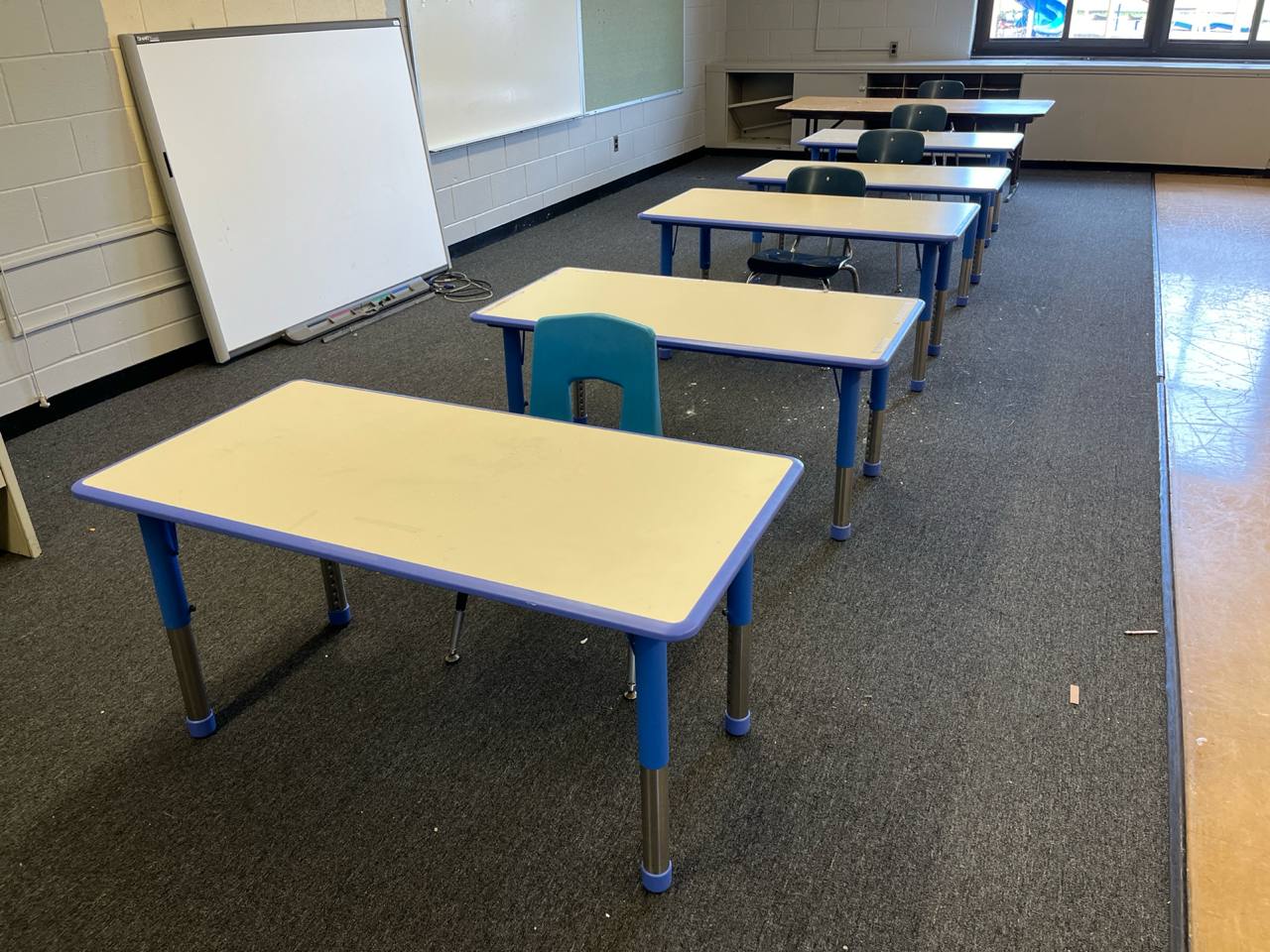 DRY ERASE RECTANGLE ACTIVITY TABLE | School and Office Solutions, LLC